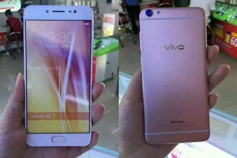 ร้านมือถืออวดม็อคอัพของ Vivo X7 สีชมพูพร้อมเผยค่าตัวแล้ว | techfeedthai