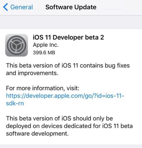 Apple ปล่อย Beta 2 ของ iOS 11, macOS 10.13 High Sierra, tvOS 11, watchOS 4 ออกมาแล้ว – Flashfly ...