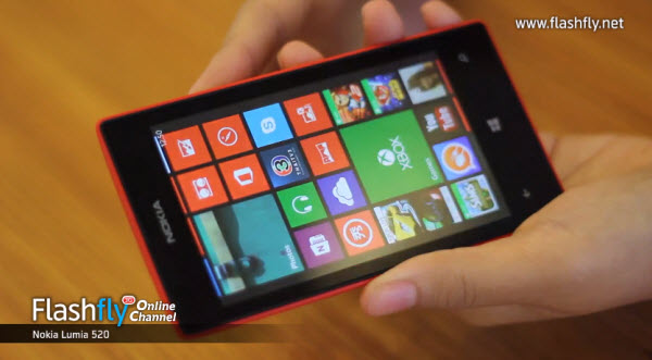 Flashfly Online Channel ตอน Nokia Lumia 520 สมาร์ทโฟน WP8 ราคาถูกที่สุด เพียง 5,850 บาทเท่านั้น ...