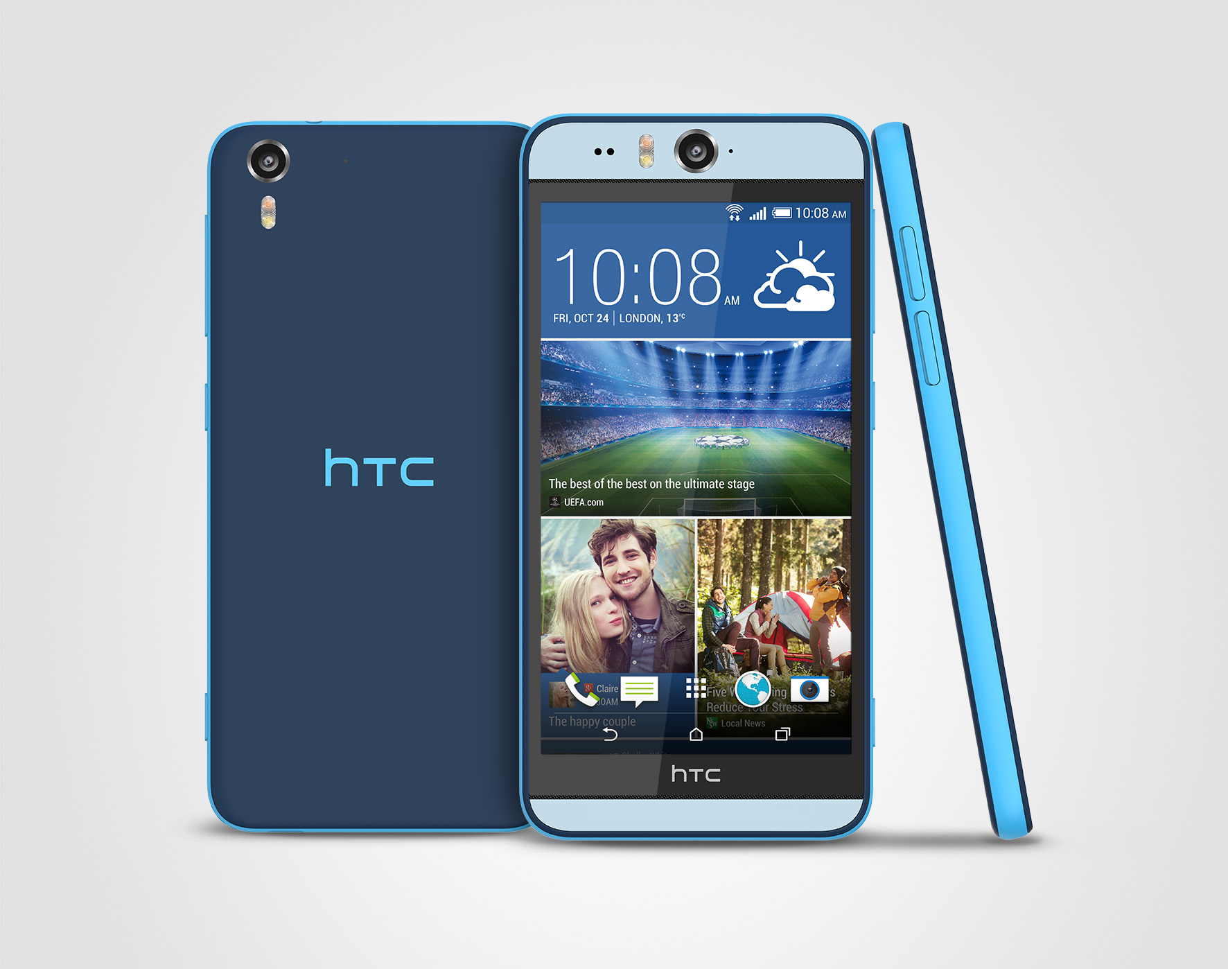 เกิดมาเพื่อเซลฟี่!! HTC Desire EYE หน้าจอ 5.2 นิ้ว Full HD กล้องหน้าและกล้องหลัง 13 ล้านพิกเซล ...