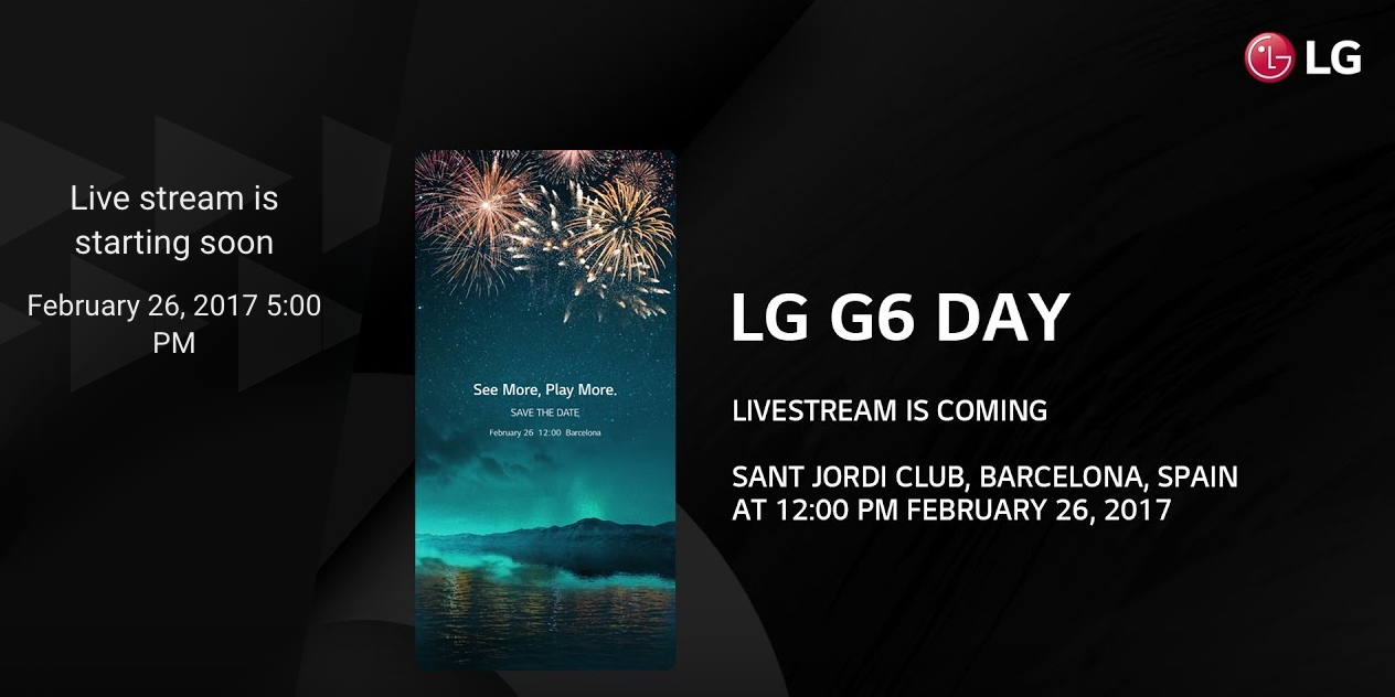 ชมสดเปิดตัว LG G6 ในงาน MWC 2017 ตอนนี้เลยได้ที่นี่ – Flashfly Dot Net