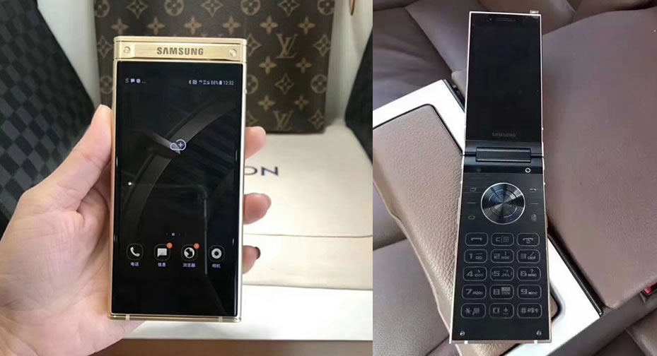ภาพหลุด Samsung SM-W2018 สมาร์ทโฟนเรือธงดีไซน์ฝาพับ อาจมาพร้อมชิป Snapdragon 835 แรม 6GB ...