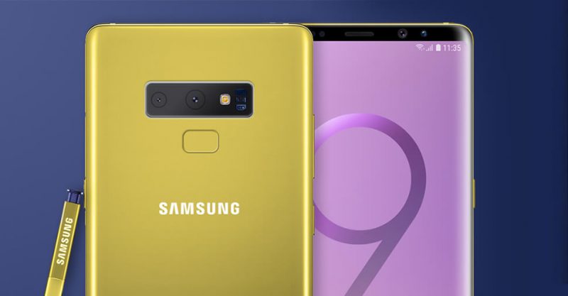 ชมคอนเซ็ปต์ Galaxy Note 9 สีเหลืองเหมือนปากกา S Pen ที่ Samsung ปล่อยทีเซอร์ออกมา – Flashfly Dot Net