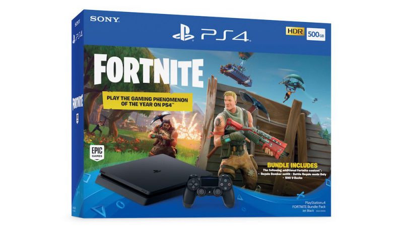 ชุดเครื่องเกมคอนโซล PlayStation 4 Fortnite Bundle Pack พร้อมวางจำหน่าย ...