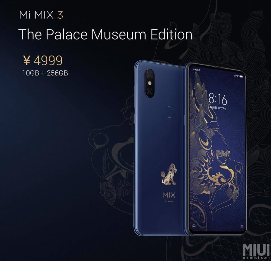 ทางการแล้ว!! Xiaomi Mi MIX 3 มาพร้อม RAM 10GB รองรับ 5G ดีไซน์ไร้กรอบ ซ่อนกล้องเซลฟี่ – Flashfly ...