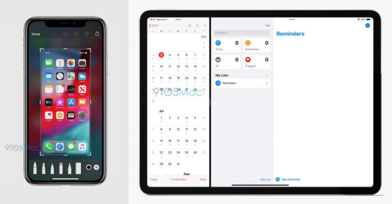 หลุดก่อนงาน WWDC19!! ภาพ Screenshots ของ iOS 13 มาพร้อม Dark Mode แอพ ...