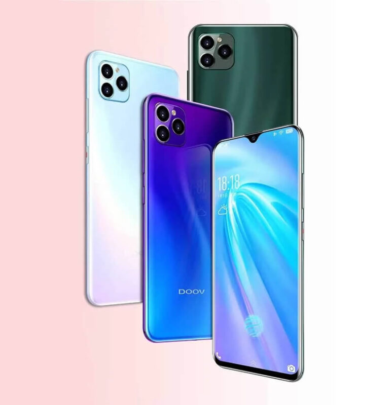 DOOV X11 Pro ลอกเลียนดีไซน์ iPhone 11 Pro และโปสเตอร์ Xiaomi Mi CC9 Pro ...