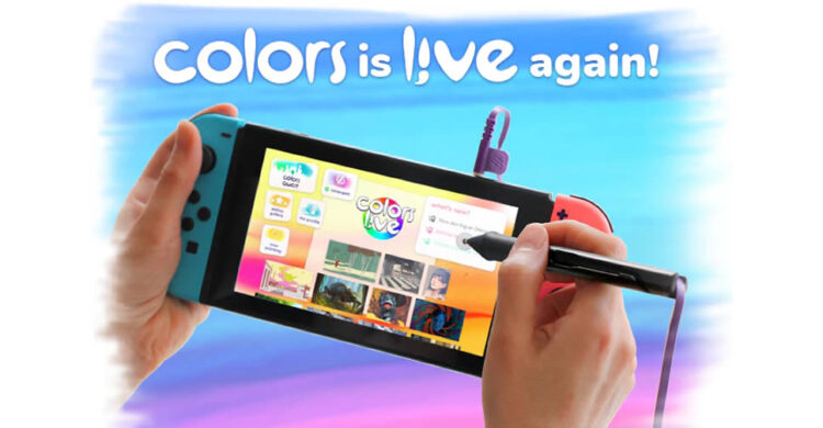 เปิดตัวเกม Colors Live บน Nintendo Switch มาพร้อมปากกาที่ไวต่อแรงกด วาด ...