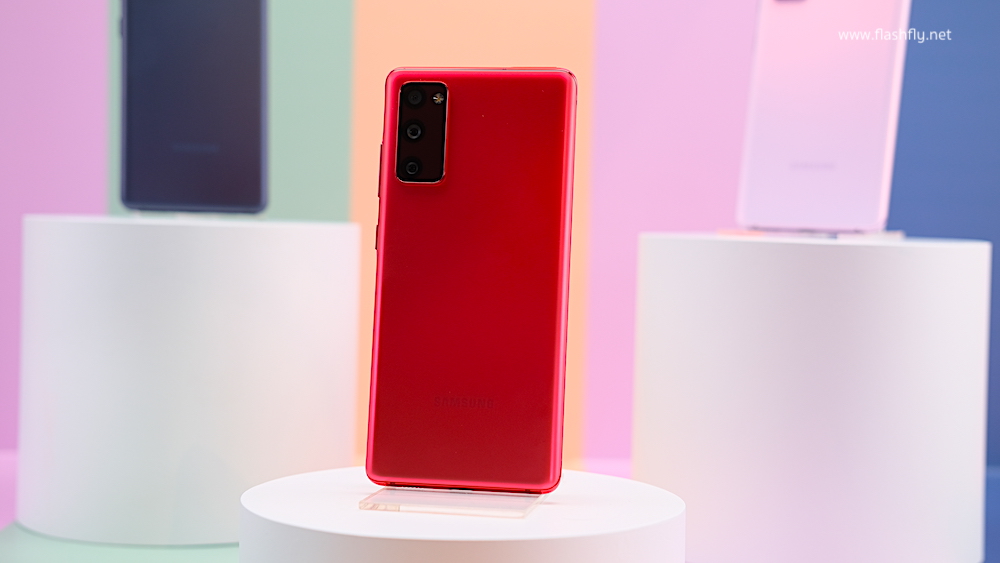 พรีวิว Samsung Galaxy S20 FE 5G สีแดง Cloud Red จอ 120Hz ชิป Snapdragon ...