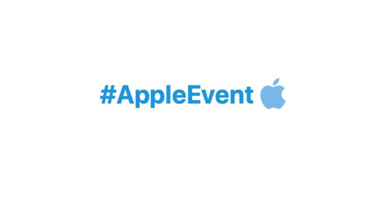 แฮชแท็ก AppleEvent บน Twitter ได้รับการปรับแต่งด้วยโลโก้ Apple สีน้ำ ...
