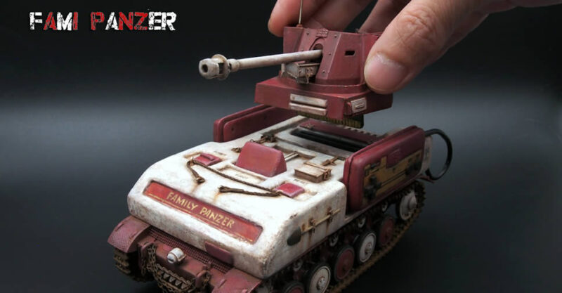 ยลโฉมโมเดล FAMI PANZER รถถังดีไซน์เครื่องเล่นเกม Famicom ที่ไม่มีใคร ...