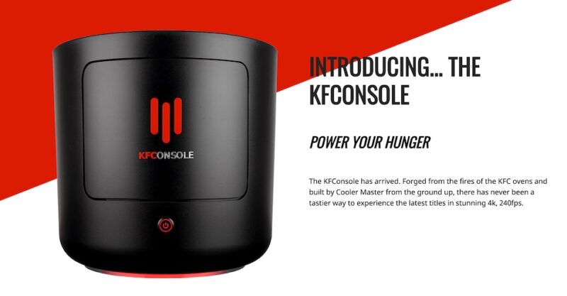 KFC เปิดตัว KFConsole เกมมิ่งคอนโซล พร้อมหม้ออุ่นไก่ทอดในตัว ทางการ – Flashfly Dot Net
