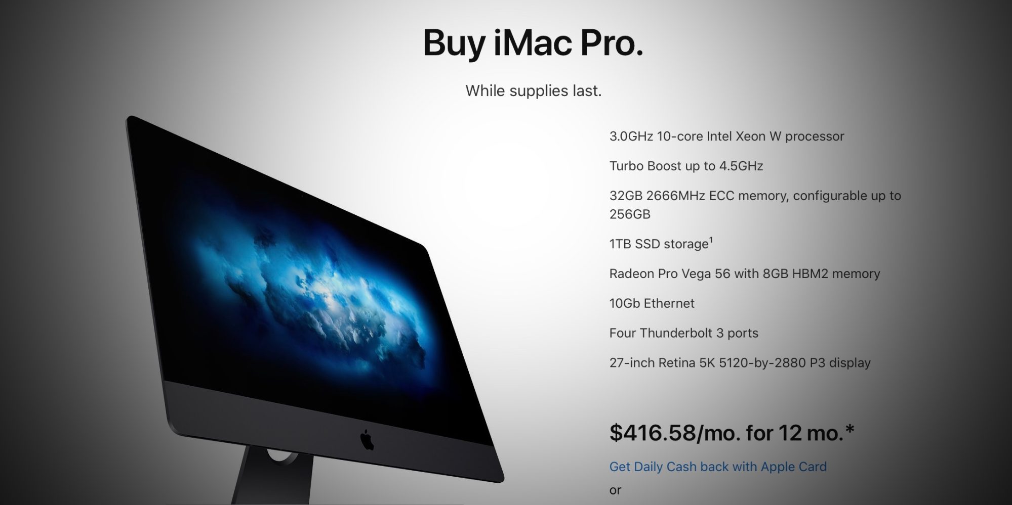 Apple ยุติการผลิต iMac Pro แล้ว พร้อมแนะนำให้ซื้อในขณะที่ยังมีของอยู่ ...