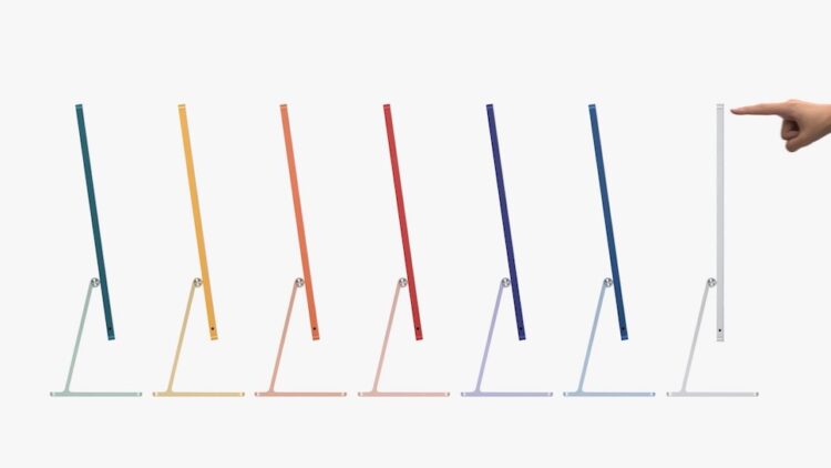 iMac รุ่นใหม่ เปิดตัวทางการ มาพร้อมชิป M1 สีสันสดใส เลือกได้ 7 สี ราคา ...