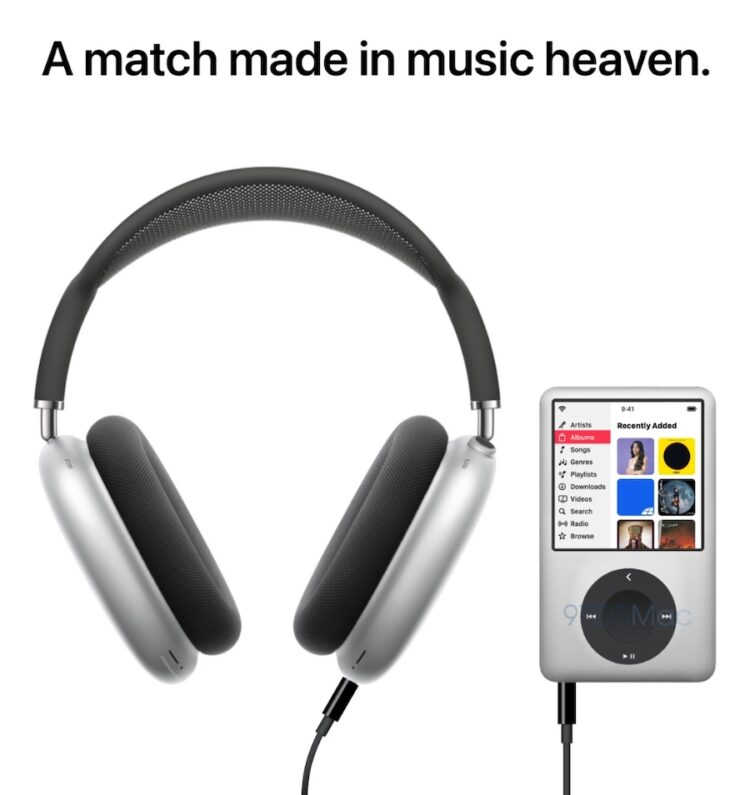 ชมคอนเซ็ปต์ iPod Max สร้างมาคู่กับ AirPods Max รองรับ Apple Music ...