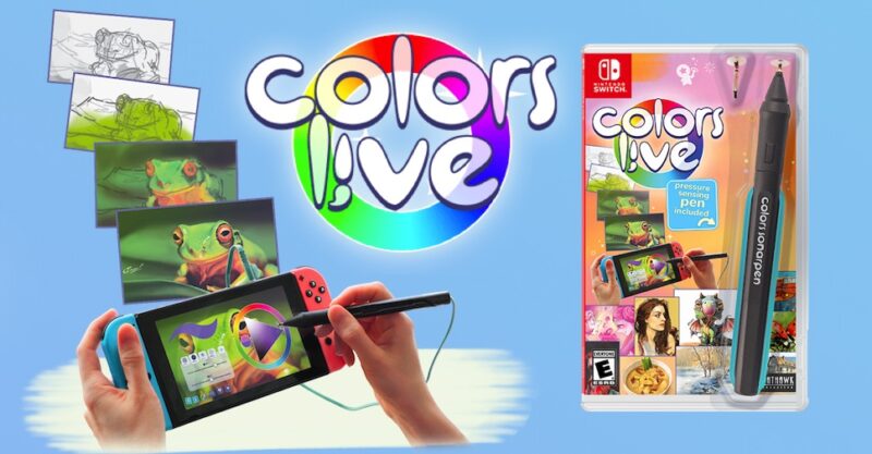 เอาใจสายอาร์ท!! เกม Colors Live สำหรับ Nintendo Switch วางจำหน่ายแล้ว ...