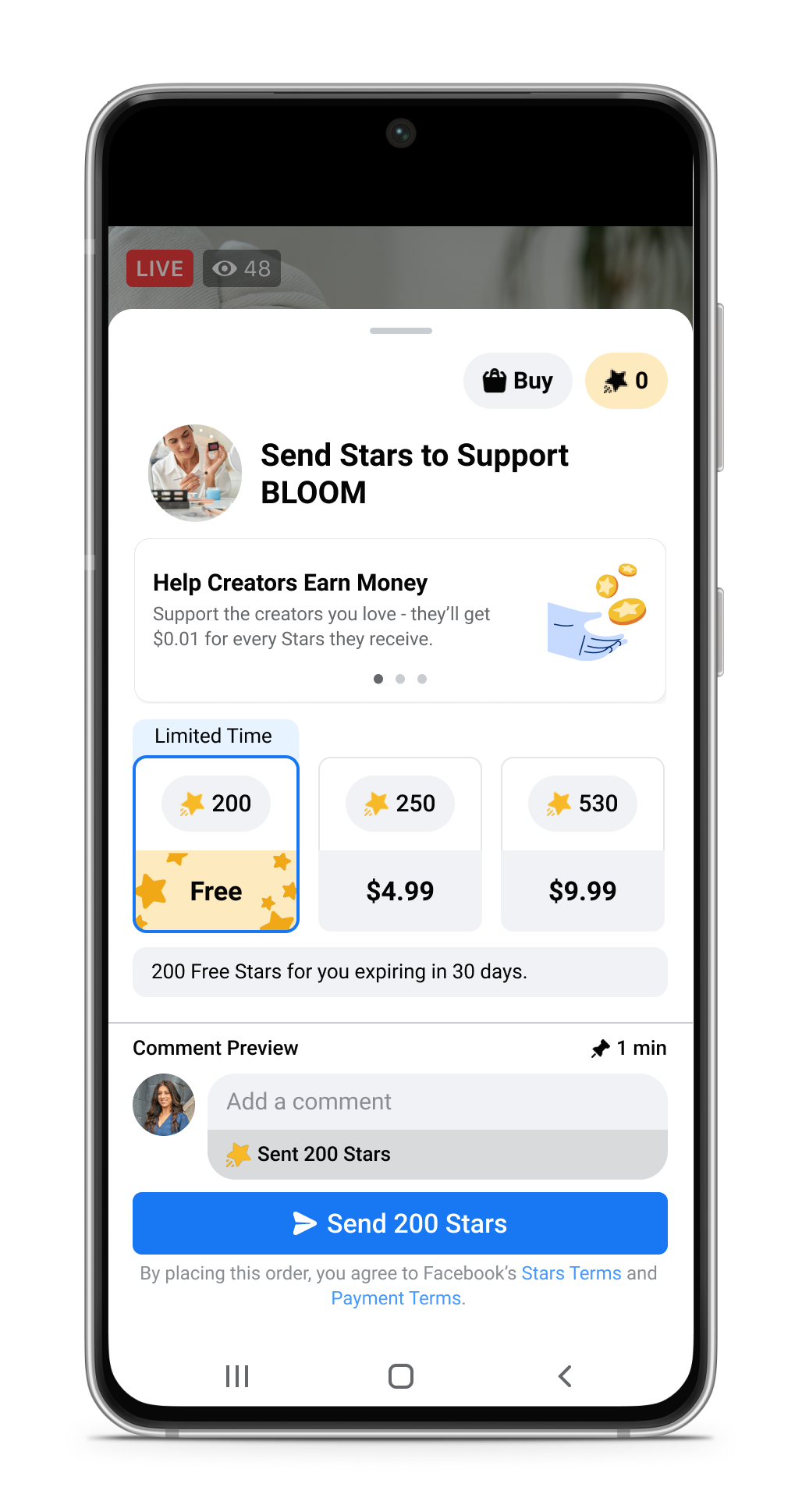 Send-Stars – Flashfly Dot Net