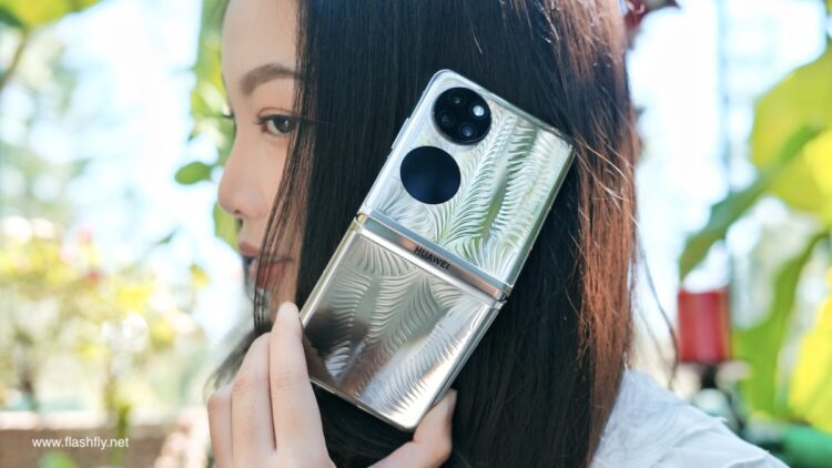 รีวิว HUAWEI P50 Pocket Premium Edition สมาร์ทโฟนจอพับสีทองสุดหรูลวดลาย ...