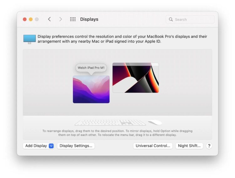 วิธีตั้งค่าใช้งาน Universal Control สำหรับ Mac และ iPad ที่ติดตั้ง macOS 12.3 และ iPadOS 15.4 ...
