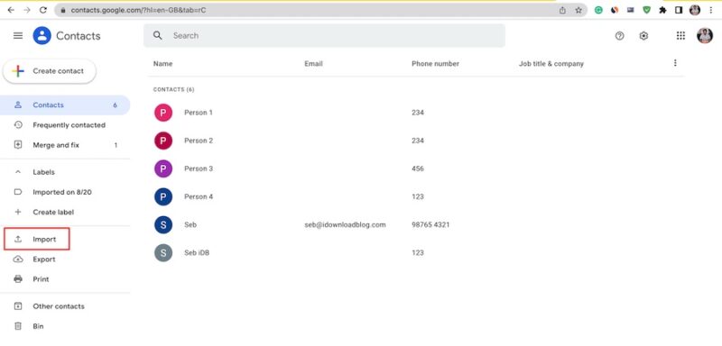วิธีคัดลอกรายชื่อใน iCloud ไปยัง Google Contacts โดยใช้ iPhone, iPad ...