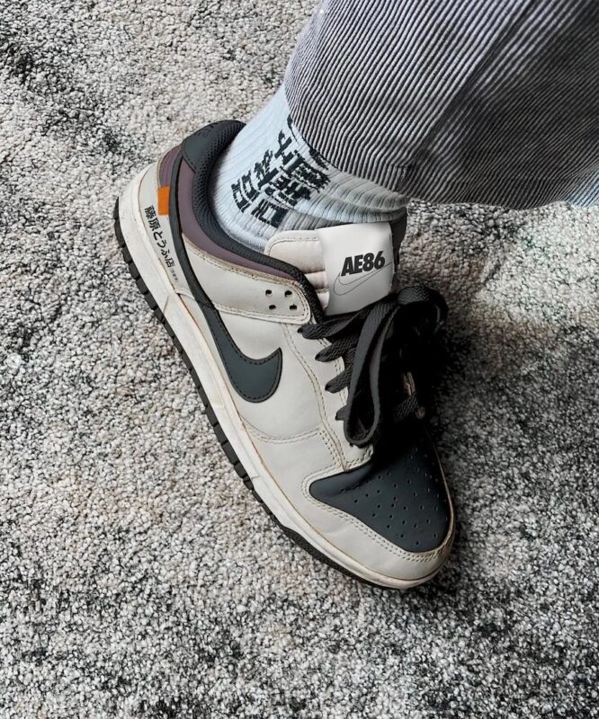 Initial D x Nike Dunk สนีกเกอร์ที่ได้แรงบันดาลใจมาจากรถ Toyota AE86 ของ ...