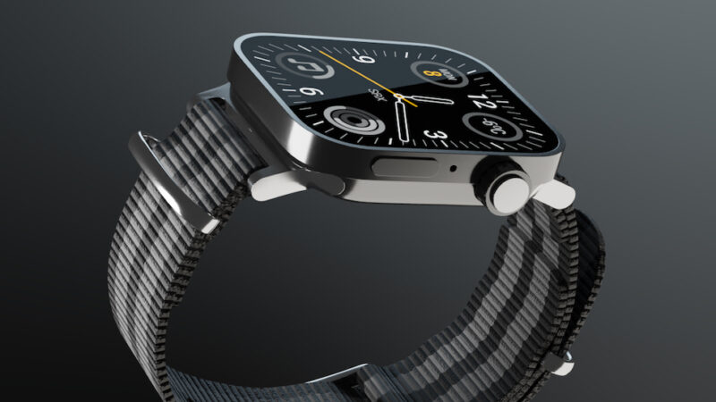 Apple Watch Pro จะมีขนาดตัวเรือน 47 มม. ดีไซน์จอแบน Flat Display ...