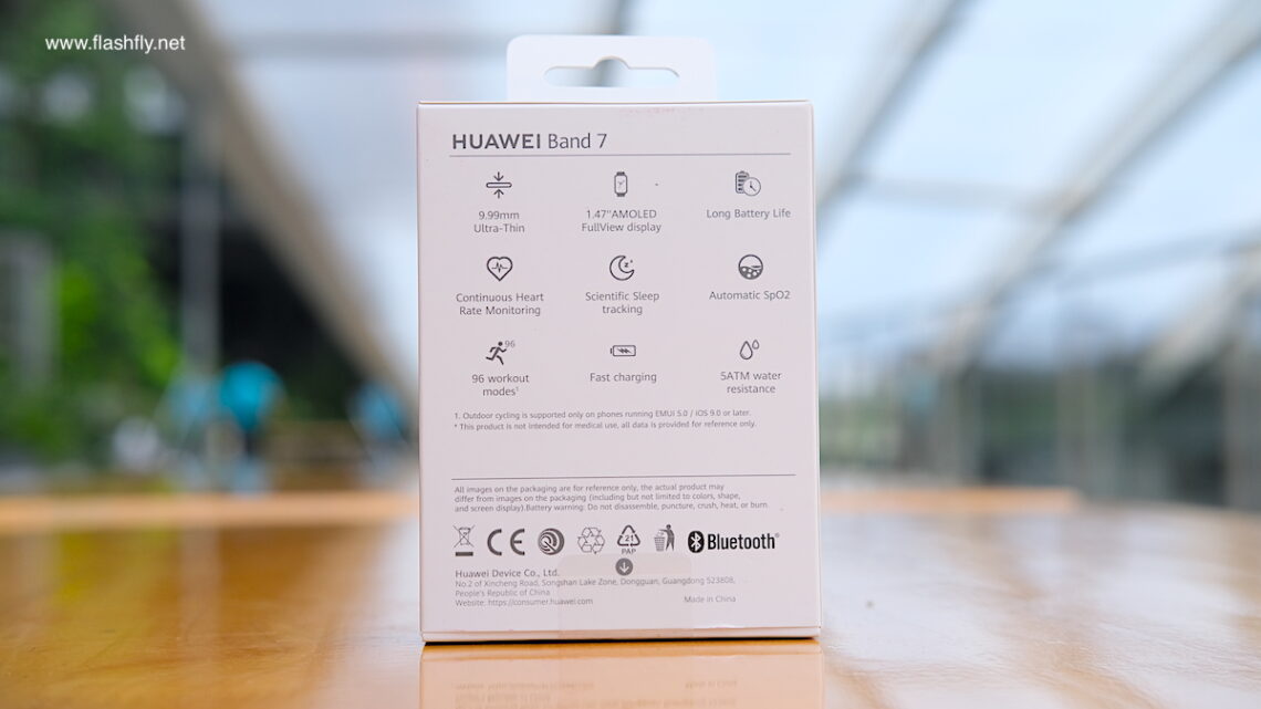 รีวิว HUAWEI Band 7 สมาร์ทแบนด์ดีไซน์บางเบาจอ AMOLED ขนาด 1.47 นิ้ว วัด ...