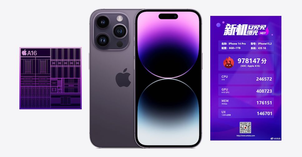 ชิป A16 Bionic ใน iPhone 14 Pro มี GPU ที่เร็วขึ้น 28% เมื่อเทียบกับชิป A15 Bionic อ้างอิงจากผล ...