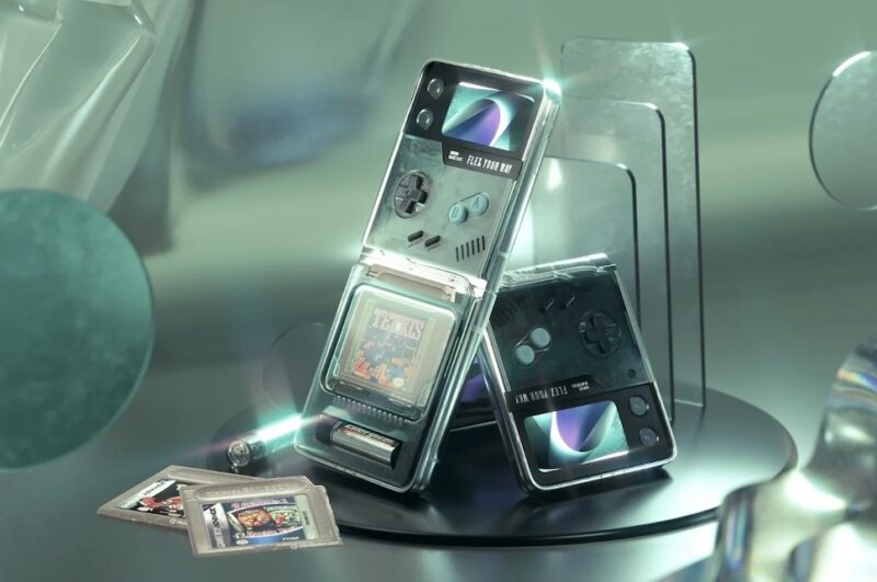 ดีไซเนอร์เปลี่ยน Galaxy Z Flip ให้กลายเป็น Game Boy Advance SP ด้วยเคส ...