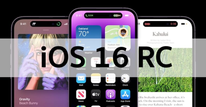 iOS 16 RC ถูกปล่อยออกมาแล้ว มีฟีเจอร์ใหม่ๆ ที่เกี่ยวข้องกับ iPhone 14 Pro และ AirPods Pro 2 ...