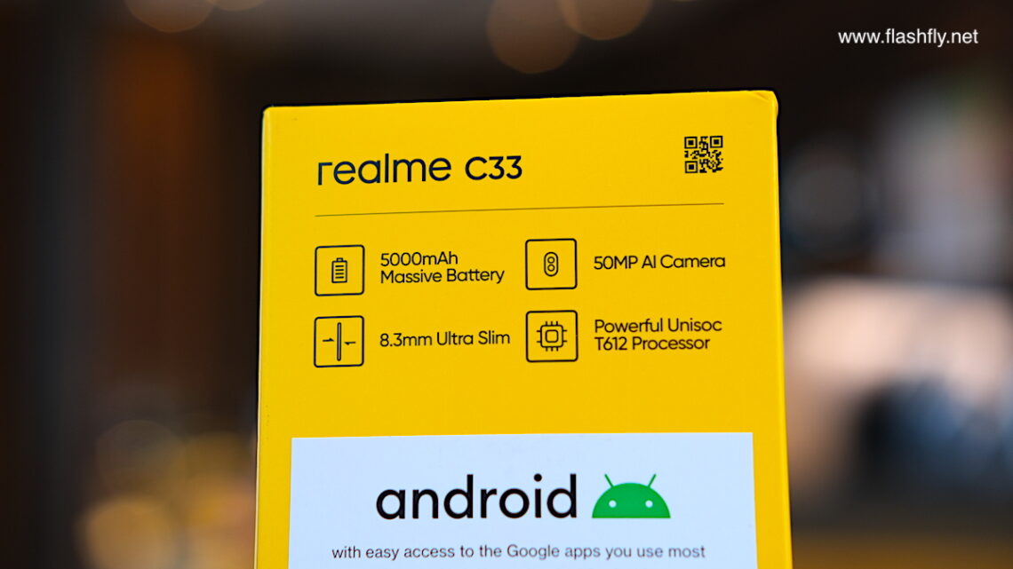 รีวิว realme C33 สี Aqua Blue กล้องโดดเด่น 50MP ดีไซน์นำเทรนด์ บางเพียง ...