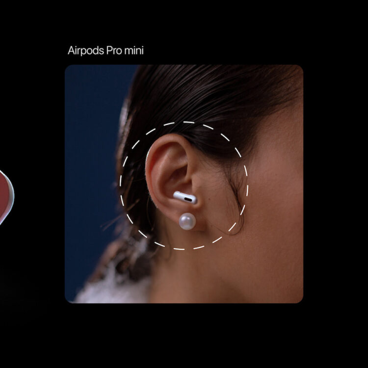 ชมคอนเซ็ปต์ iPro กล้อง Action Camera ที่มาพร้อมหูฟังไร้สาย AirPods Pro ไว้ในตัวเครื่อง ...