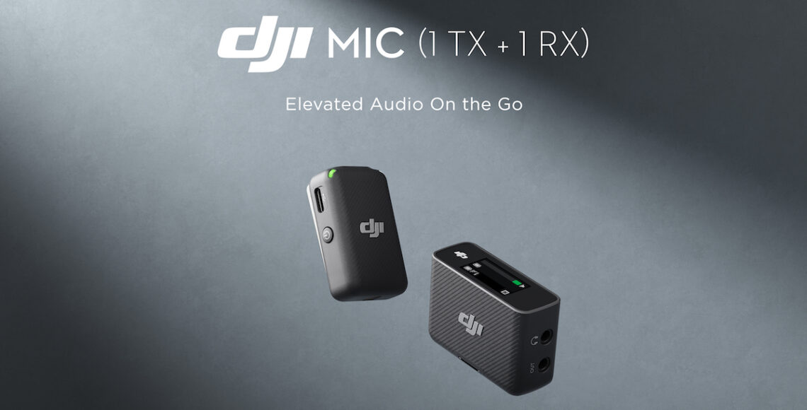 DJI Mic (1 TX + 1 RX) รองรับการบันทึกเสียงคุณภาพสูงสำหรับสายคอนเท้นต์ค ...