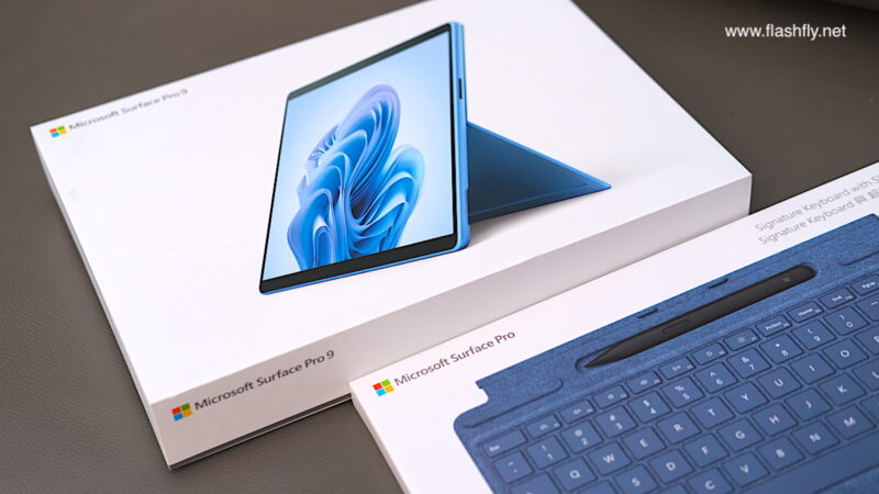 รีวิว Microsoft Surface Pro 9 สีฟ้า Sapphire รุ่นใหม่ล่าสุดมาพร้อมจอสัมผัส 13 นิ้ว รีเฟรช 120Hz ...