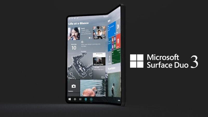 Microsoft Surface Duo 3 จะใช้จอแสดงผลแบบพับได้ – Flashfly Dot Net