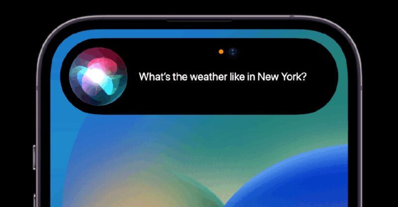iOS 17 จะย้ายอินเทอร์เฟซ Siri ไปแสดงผลที่ Dynamic Island บน iPhone ...