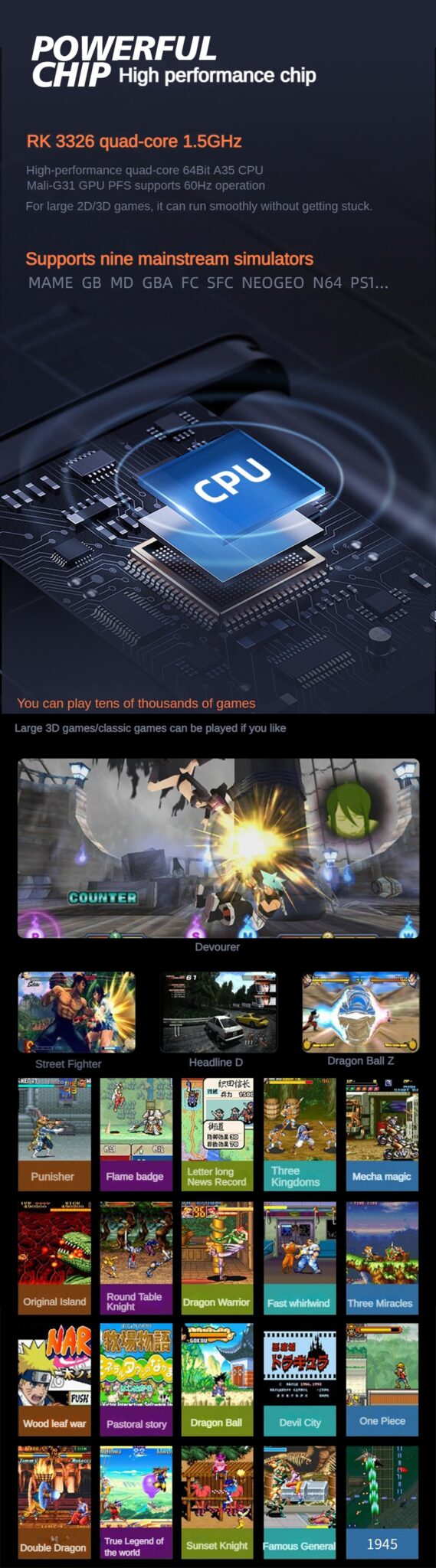 SZDiiER D-007 มาพร้อมชิป Rockchip RK3326 ดีไซน์คล้าย Powkiddy RGB20S ราคาราว 2,299 บาท ...