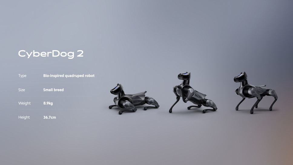 Xiaomi CyberDog 2 หุ่นยนต์ 4 ขา ที่มีดีไซน์และการโต้ตอบเหมือนสุนัขมากขึ้น ราคาราว 63,490 บาท ...