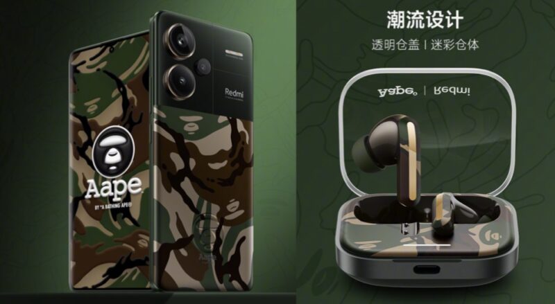 Redmi เปิดตัว Redmi Buds 5 และ Redmi Note 13 Pro Plus AAPE Trend Limited Edition – Flashfly Dot Net