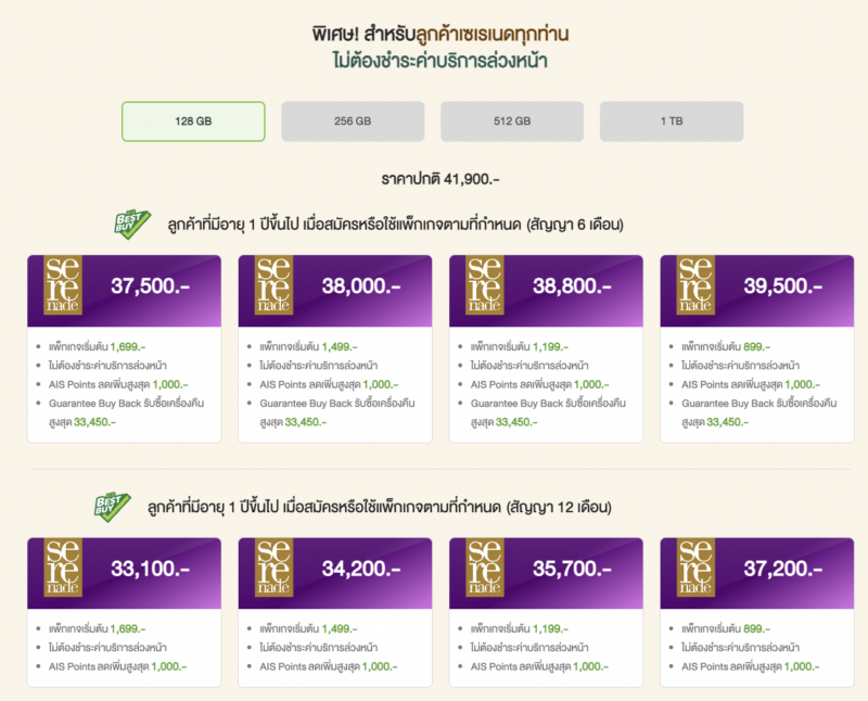 มาแล้ว!! โปรโมชั่น iPhone 15 และ iPhone 15 Pro จาก AIS 5G เริ่มเพียง 24,100 บาท ผ่อน 0% สูงสุด ...