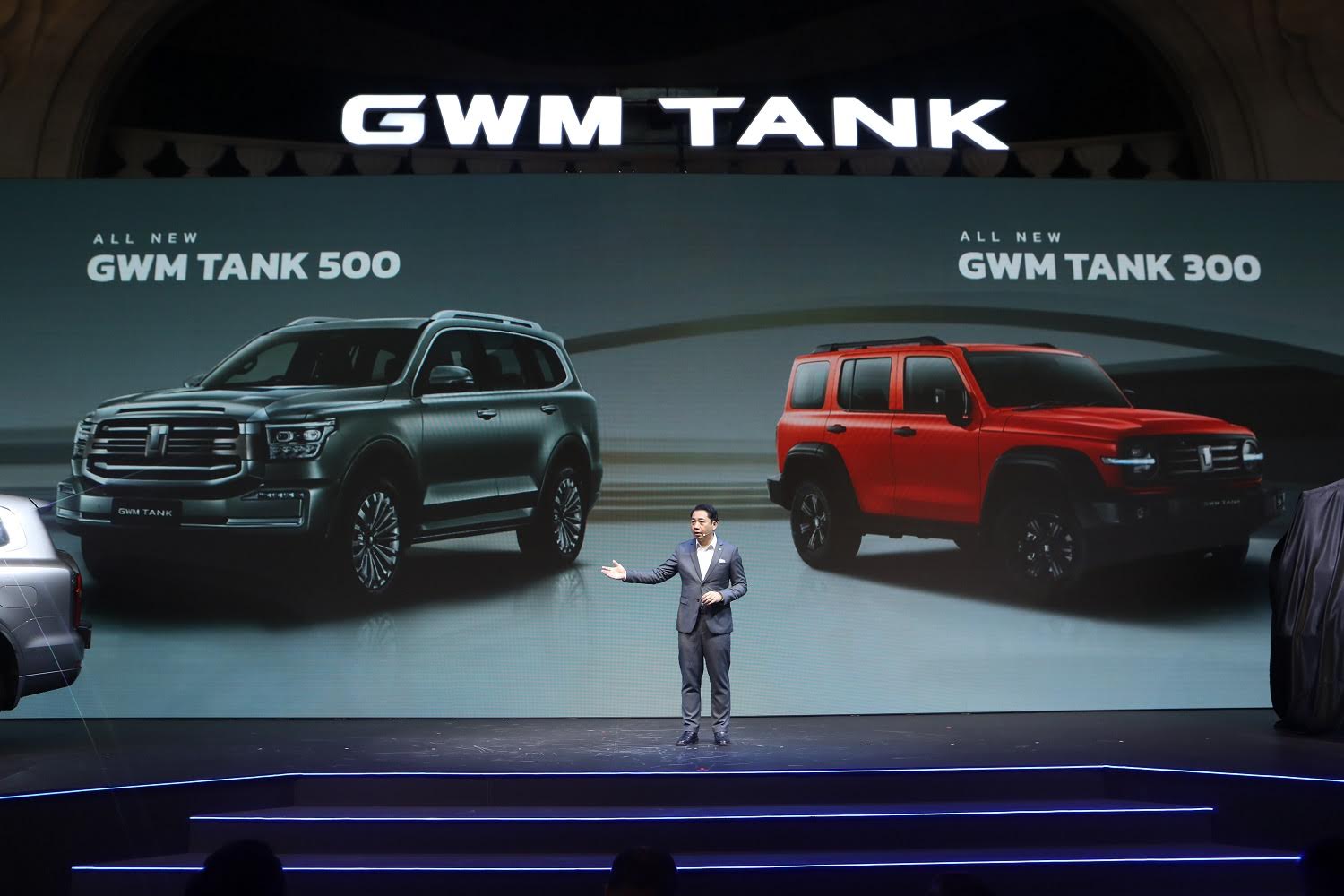 GWM ประกาศราคาอย่างเป็นทางการรถยนต์เอสยูวีออฟโรดระดับพรีเมียม All New GWM TANK 500 HEV เริ่มต้น ...