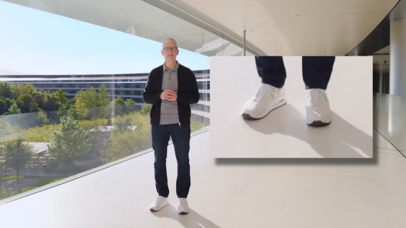 Tim Cook สวม Nike Air Max 1 ’86s ในกิจกรรม Let Loose ออกแบบบน iPad มี ...