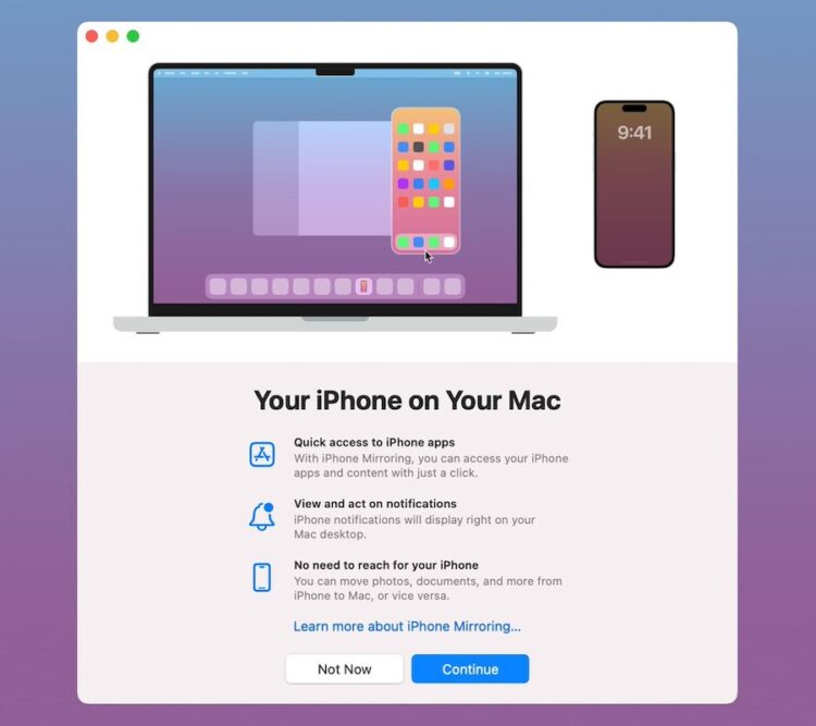 macOS Sequoia Beta 2 มาพร้อมฟีเจอร์ iPhone Mirroring ใช้งาน iPhone ผ่าน Mac ได้เต็มรูปแบบ ...
