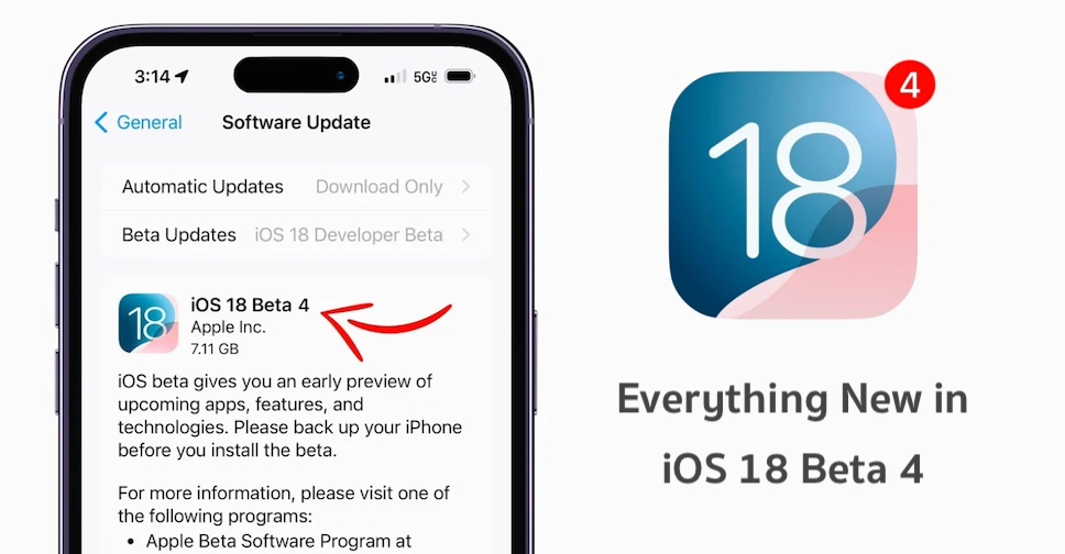 สรุปฟีเจอร์ใหม่ที่พบใน iOS 18 Beta 4 – Flashfly Dot Net