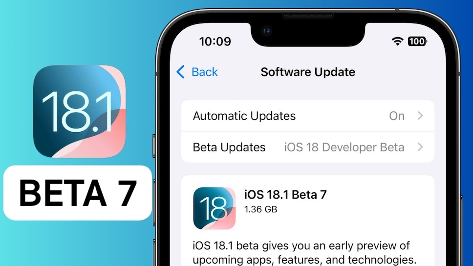 iOS 18.1 และ iPadOS 18.1 Beta 7 พร้อมอัปเดตแล้ว สำหรับนักพัฒนา – Flashfly Dot Net