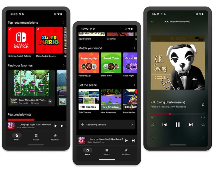 Nintendo Music แอปฟังเพลงจากเกมของ Nintendo รองรับทั้ง iOS และ Android ...
