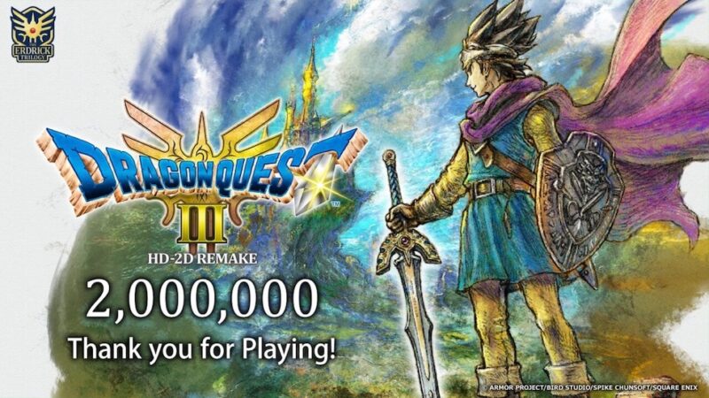 Dragon Quest III HD-2D Remake ทำยอดขายทะลุ 2 ล้านชุด ในเวลาไม่ถึง 1 เดือน – Flashfly Dot Net