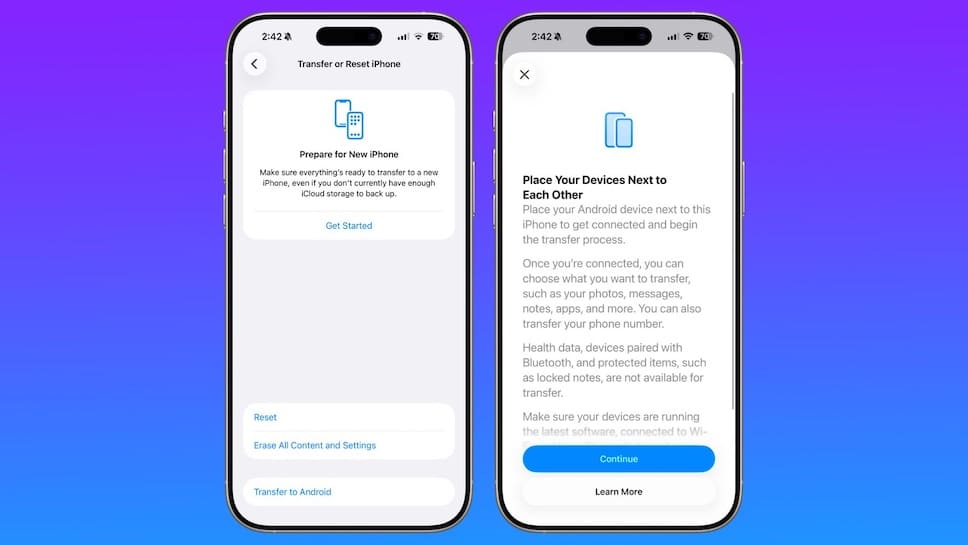 iOS 26.3 ช่วยให้เจ้าของ iPhone เปลี่ยนไปใช้ Android ได้ง่ายขึ้น ...