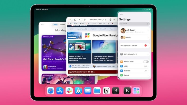 iPadOS 26.2 พร้อมอัปเดตแล้ว มาพร้อมการปรับปรุงระบบ Multitasking ...